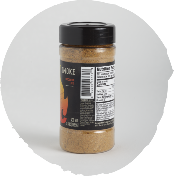 Midnight Smoke - Sweet and Salty Barbeque Rub | AC Barbeque